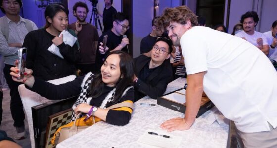 Chelsie Monica Ignesias Sihite Taklukkan Magnus Carlsen